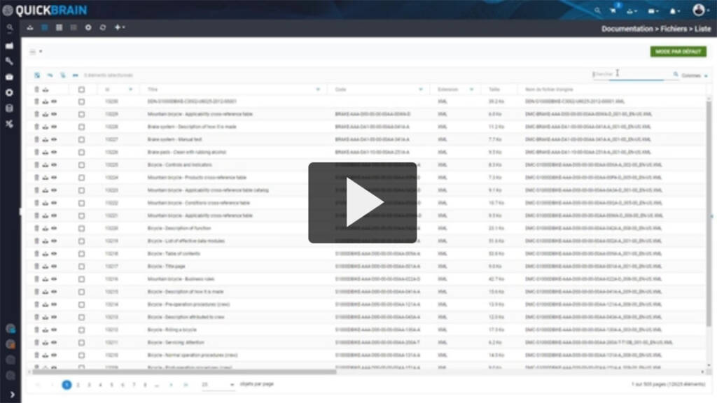 VIDEOS of QUICKBRAIN : 3D Interactive CMMS